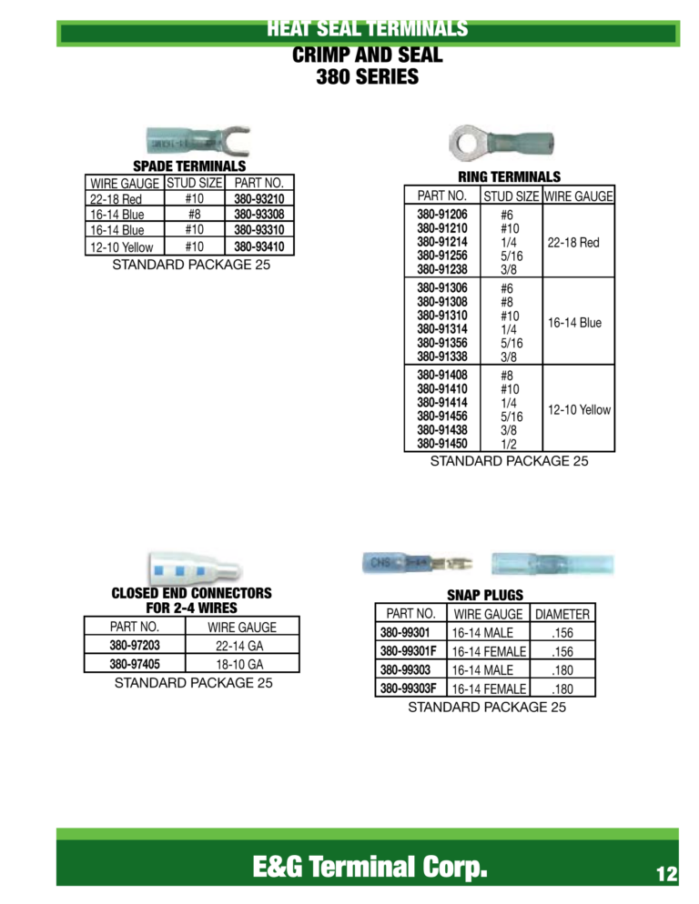 TERMINALS – E & G Terminal 303-287-2900