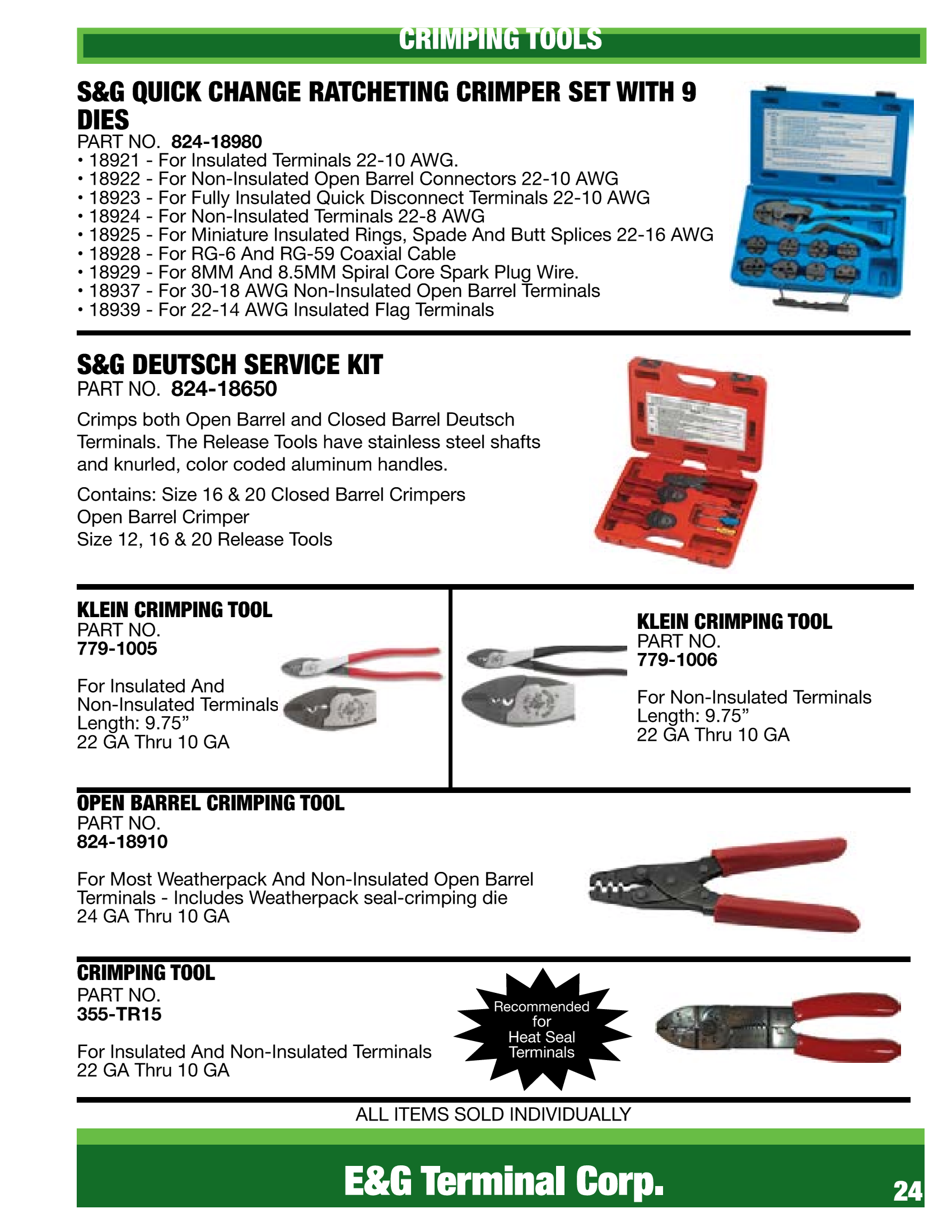 TOOLS – E & G Terminal 303-287-2900