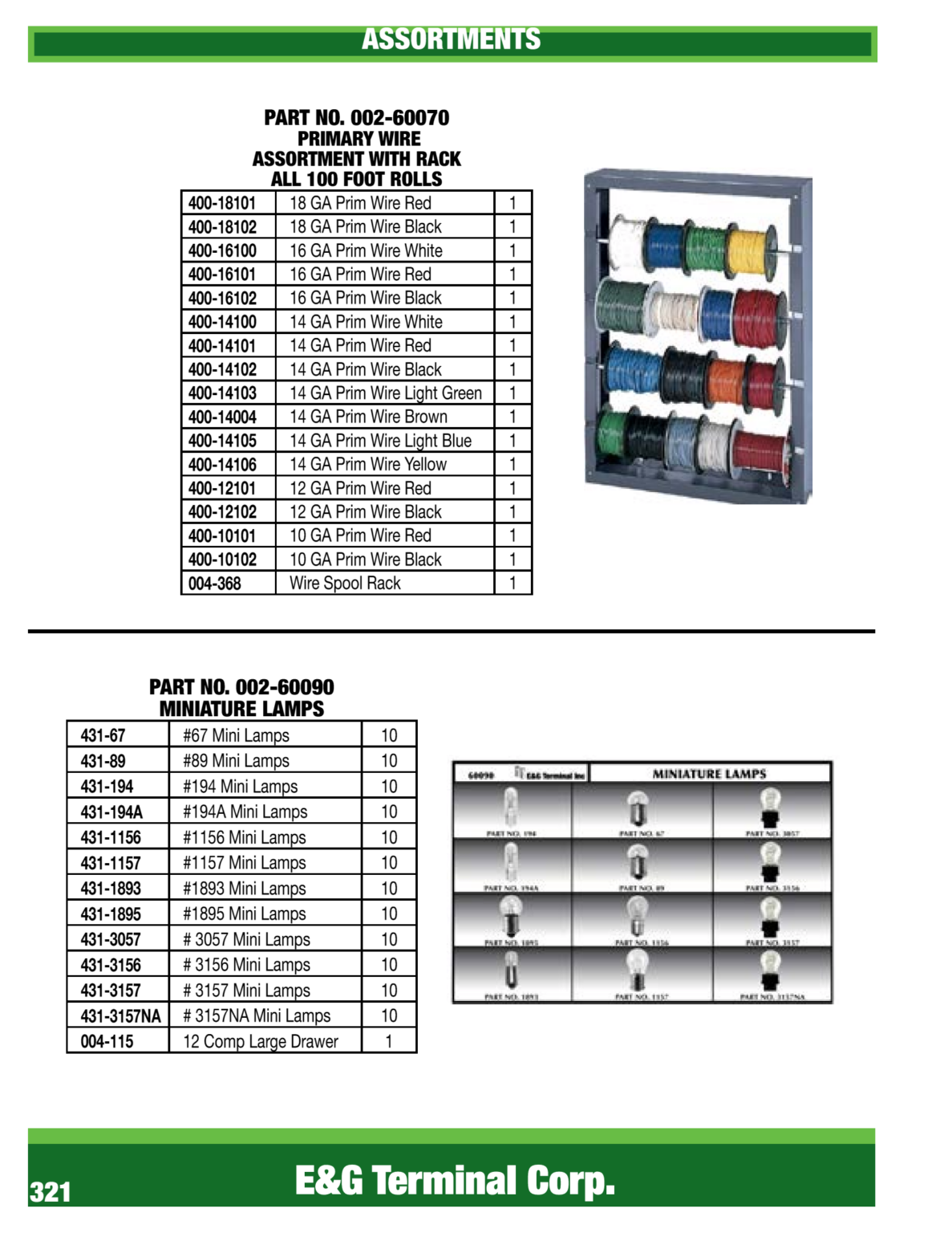 ASSORTMENTS – E & G Terminal 303-287-2900