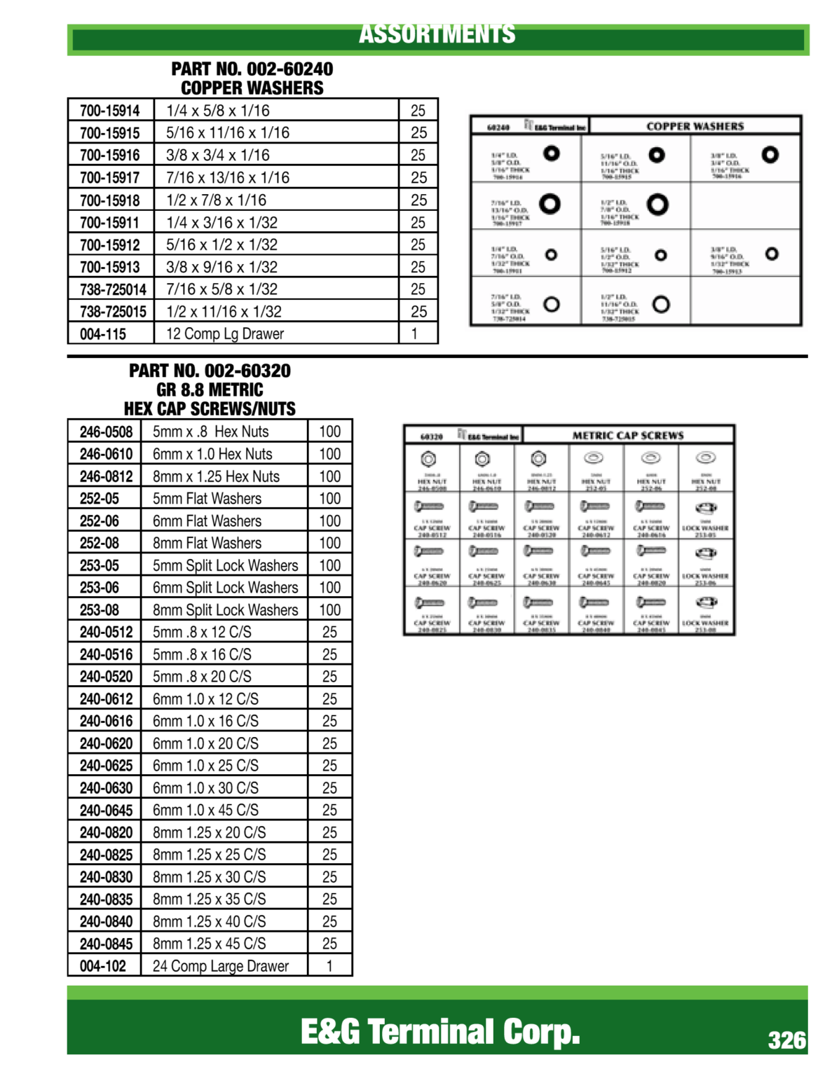 ASSORTMENTS – E & G Terminal 303-287-2900