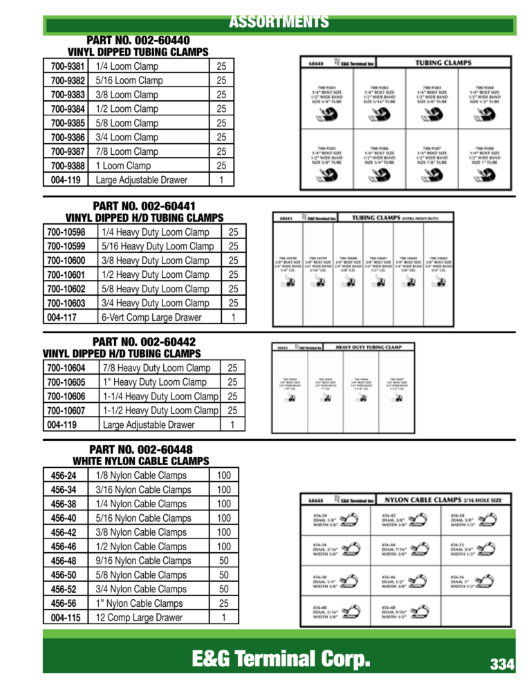 ASSORTMENTS – E & G Terminal 303-287-2900